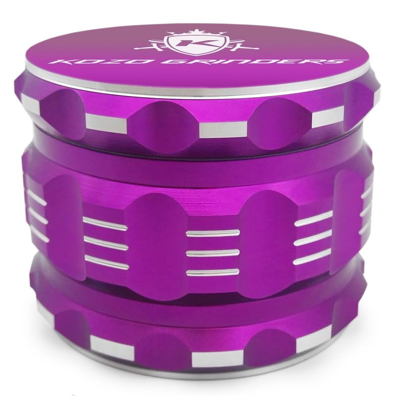 Amazon.com: Kozo 2.5 Inch Grinder Mills, Aluminum (Purple): Home & Kitchen