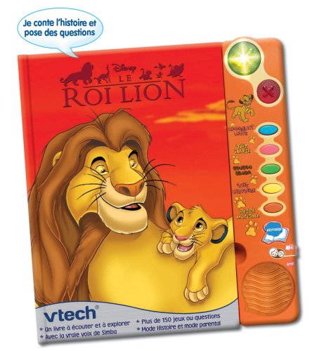 Amazon.com: Vtech - Early Toy - Electronic Toys - Magic Book The Lion ...