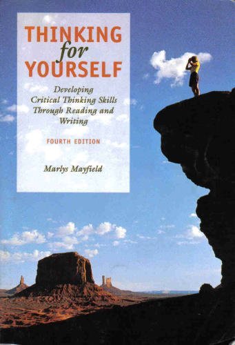 Amazon.com: Thinking for Yourself: Developing Critical Thinking Skills ...
