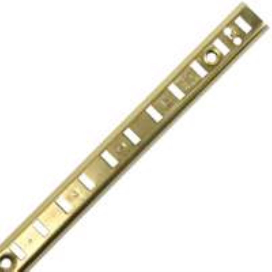 60" Pilaster Strips Flush Mount - Brass - Shelving Hardware - Amazon.com