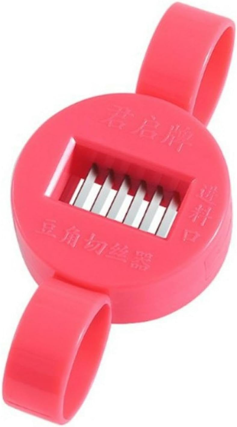 Amazon.com: 2Pcs Multifunction Bean Slicer, Stainless Steel Snow Bean ...