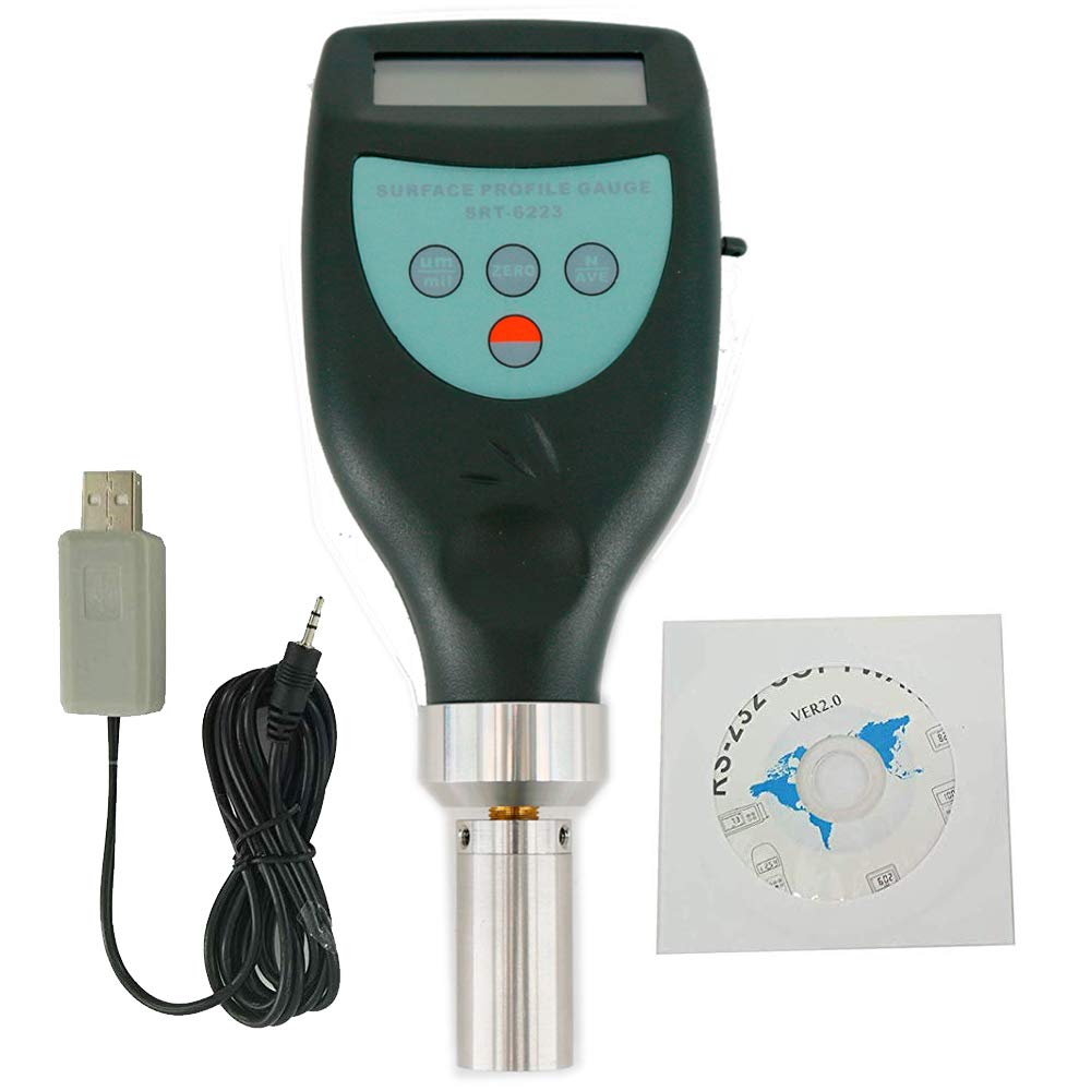 Buy VTSYIQI Surface Profile Gauge Roughness Tester Diamond Probe ...