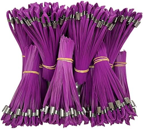 Amazon.com : Stake Chaser Ground Marking Whiskers Purple 6 Inch 500 ...