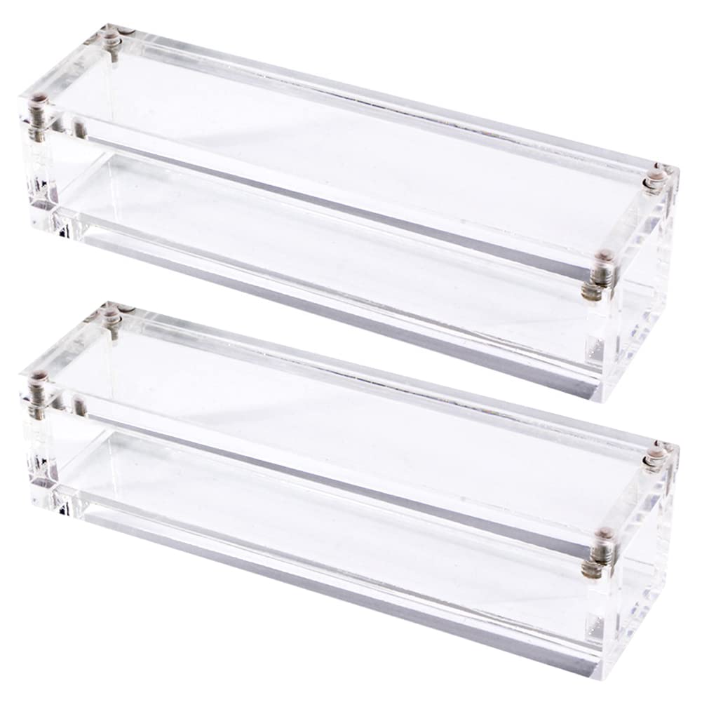 Amazon.com: 2-Piece Acrylic Dice Display Case - Transparent Magnetic ...