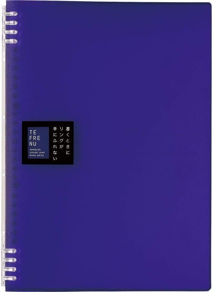 Amazon | キングジム リングノート テフレーヌ A4 紫 9856TTEムラ 【まとめ買い5冊セット】 | ノート | 文房具・オフィス用品