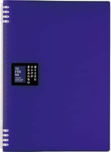 Amazon | キングジム リングノート テフレーヌ A4 紫 9856TTEムラ 【まとめ買い5冊セット】 | ノート | 文房具・オフィス用品