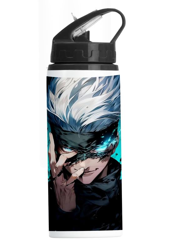 PrintingZone Compatible Print With Gojo Satoru Sipper Water Bottle ...