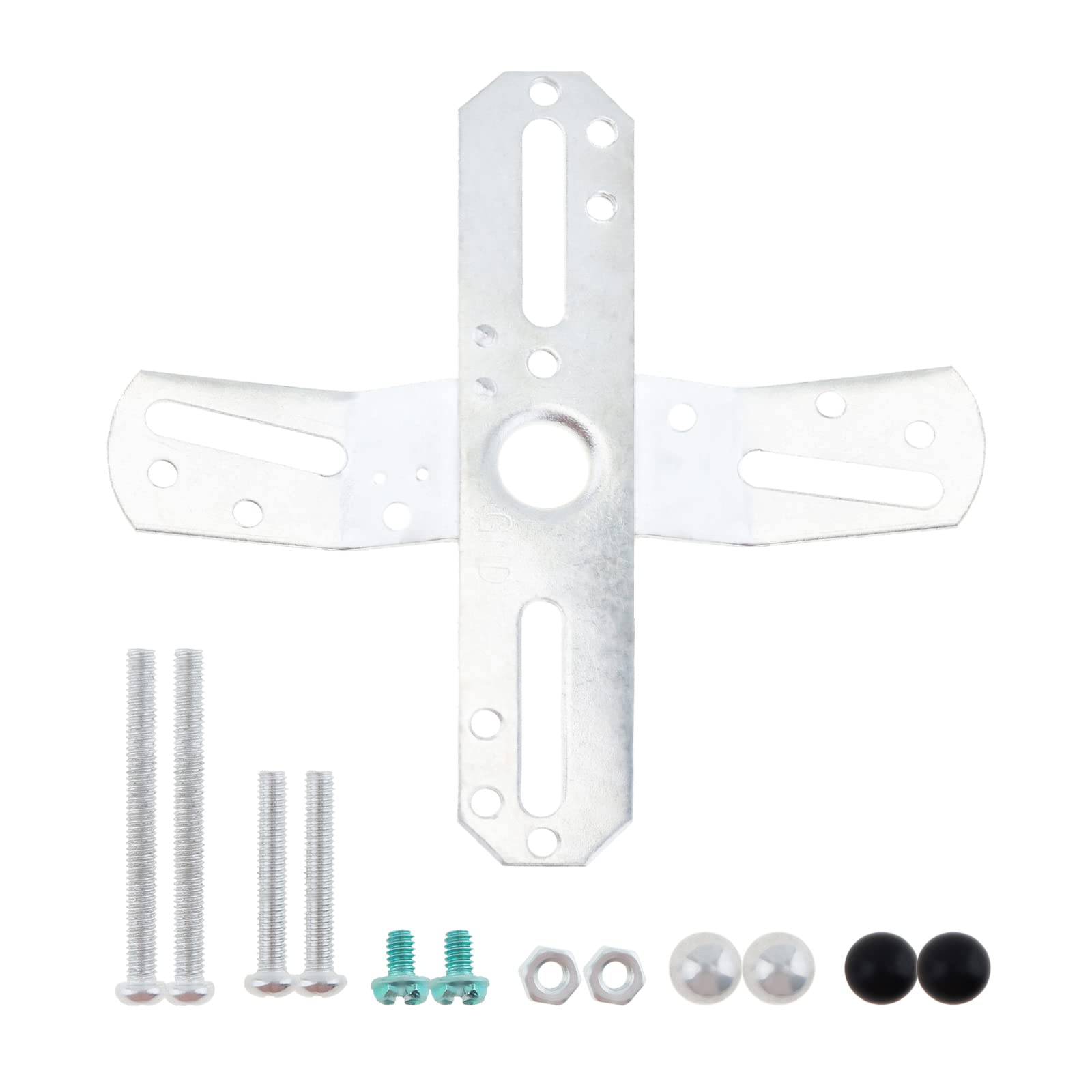 RTNLIT 4" Light Fixture Mounting Bracket, Universal Chandelier Crossbar ...