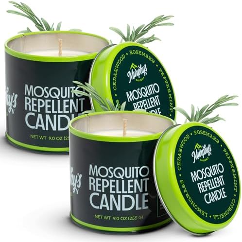 Amazon.com: Murphy's Naturals Mosquito Bug Repellent Candles for ...