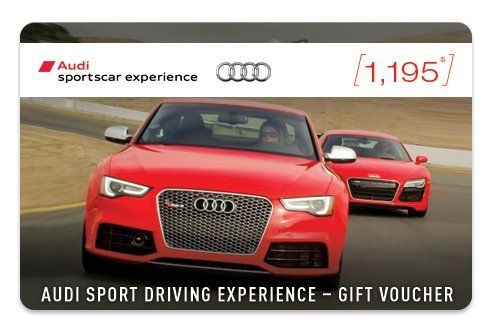 Amazon.com: Audi Sport Driving Experience : Gift Cards