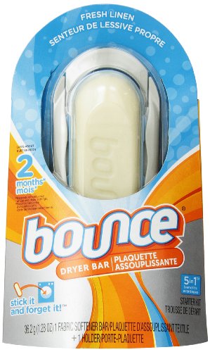 Bounce 2 Month Fresh Linen Dryer Bar 1.28 Oz (Pack of 6) | Amazon price ...