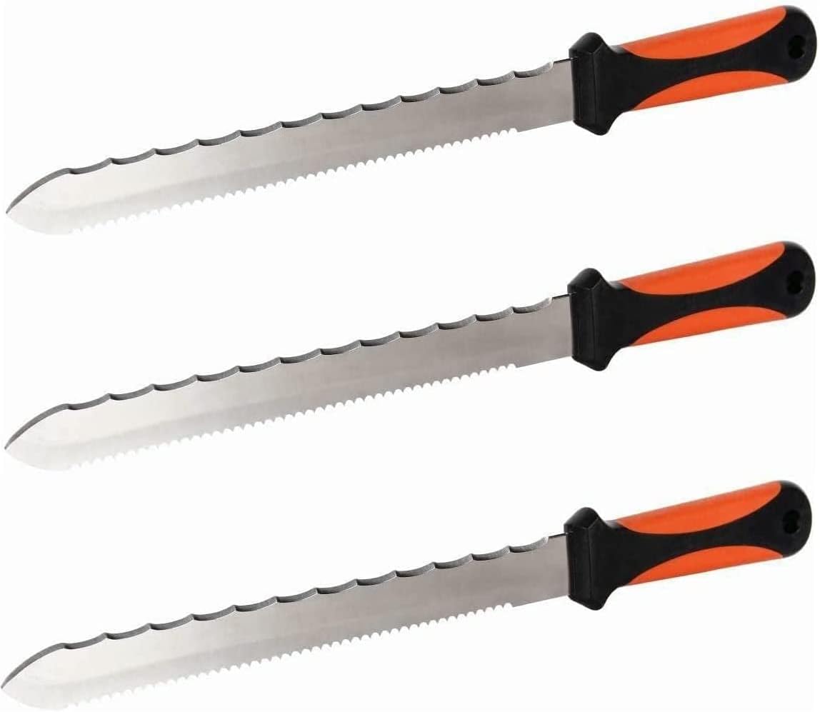 3 x Insulation Board Tool, Foam, Wool Cutting Tool, Saw RockWool Cutter ...