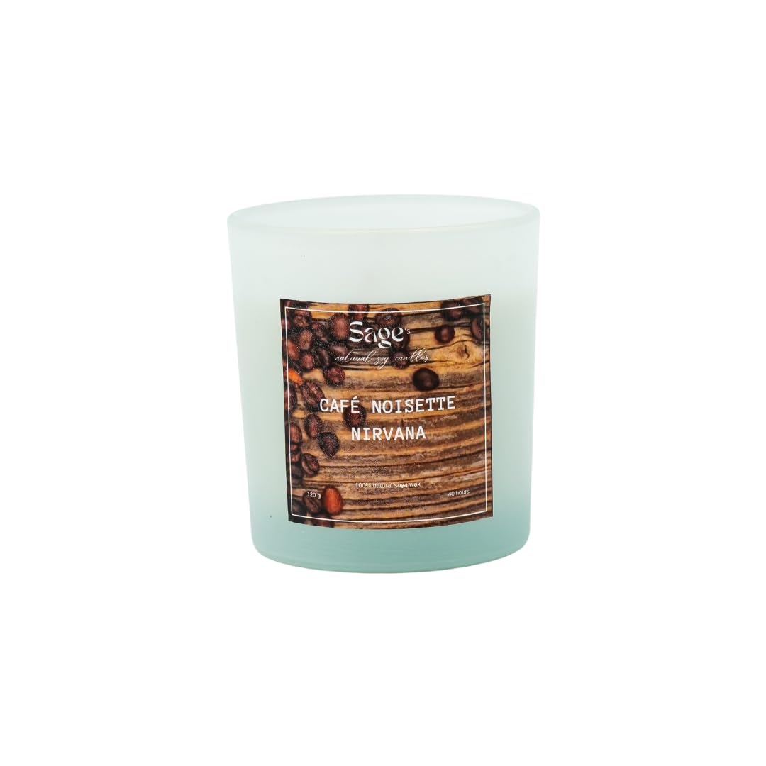 Handmade and Scented, This Decorative Noisette Nirvana Soy Wax jar ...