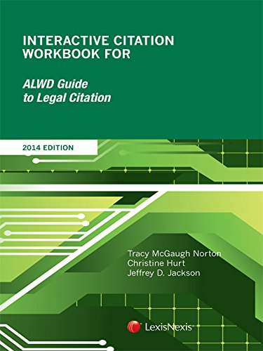 Interactive Citation Workbook for ALWD Citation Manual (2014): Tracy ...