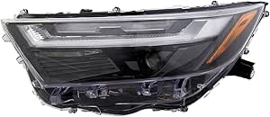 Amazon.com: RAREELECTRICAL New Left Headlight Is Compatible With Toyota ...