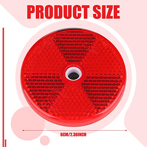 Snapklik.com : Kingdder 32 Pcs Front Reflector Round Reflector For ...