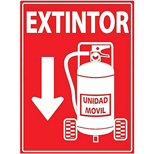 Letrero para Extintores, Señalamientos Contra Incendio, MXSCI-013 ...