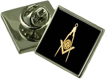 Amazon.com: Masonic Black 925 Silver Senior Deacon Badge Lapel Pin ...