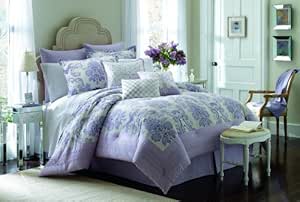 Amazon.com: Laura Ashley Addison Bed in a Bag, King : Home & Kitchen