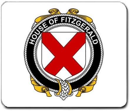 Amazon.com: FITZGERALD Family Crest Coat of Arms Mouse Pad : Office ...