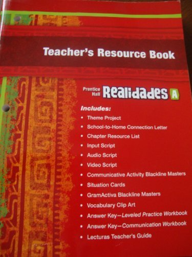 Realidades - Teacher's Resource Book, Level A (Para Empezar - Tema 4 ...