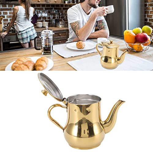 Stainless Steel teapot, Non-Toxic, Easy to Clean, Infuser, Ergonomic ...