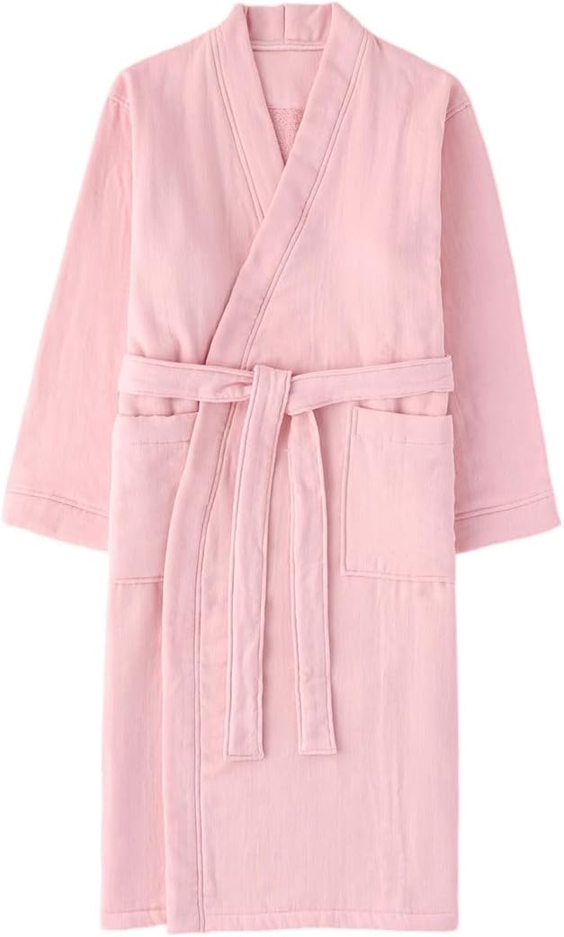 Amazon | [UCHINO] 片面ガーゼローブ 男女兼用 レディース メンズ バスローブ RRZ14806 | バスローブ 通販