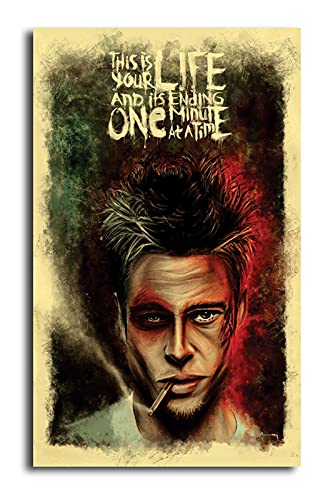 PIXELARTZ Wall Poster - Fight Club movie Poster : Amazon.in: Home & Kitchen