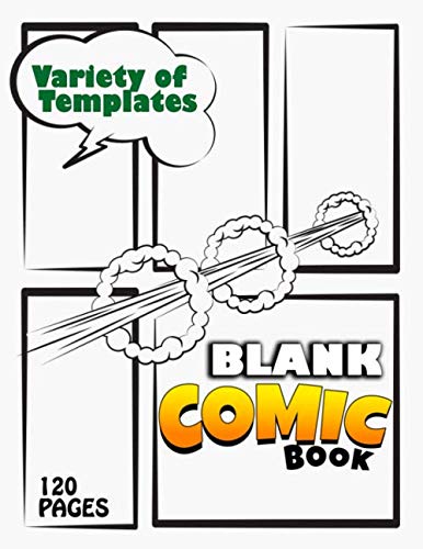 Amazon.com: Blank Comic Book: Make Your Own Cartoons and comics ...