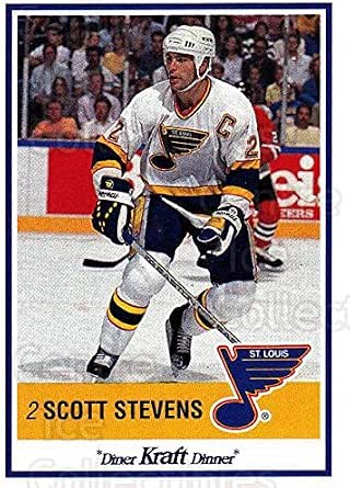 Amazon.com: (CI) Scott Stevens Hockey Card 1990-91 Kraft 56 Scott ...