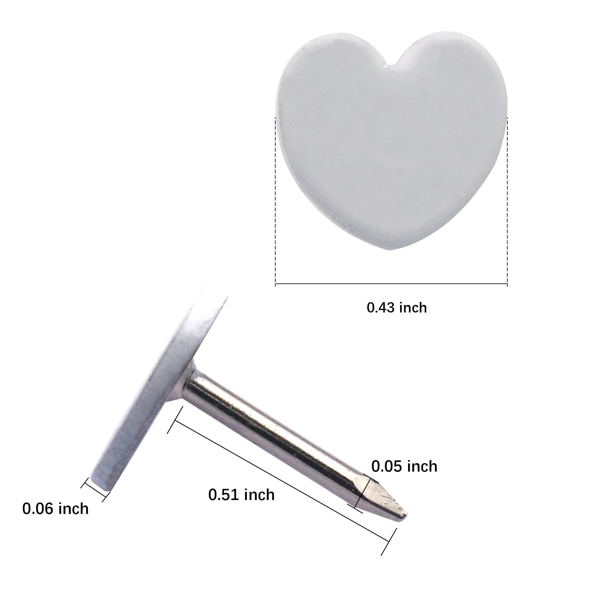 Heart Push Pins For Travel Map Heart Shaped Pin Board Heart Thumb Tacks