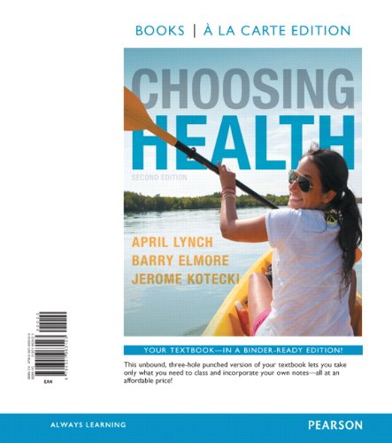 Choosing Health: Amazon.co.uk: Lynch, April, Elmore, Barry, Kotecki ...