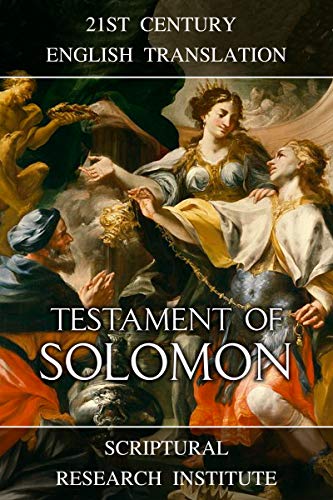 Testament of Solomon (Testaments of the Patriarchs Book 20) - Kindle ...
