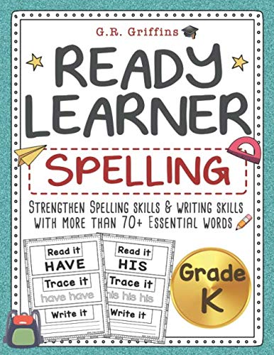 Amazon.com: Ready Learner : Spelling Grade K: Strengthen Spelling ...