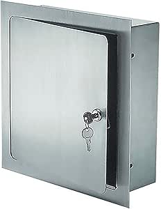 Amazon.com : Acudor Recessed Valve Box, Stainless Steel, 12x12x4 ...