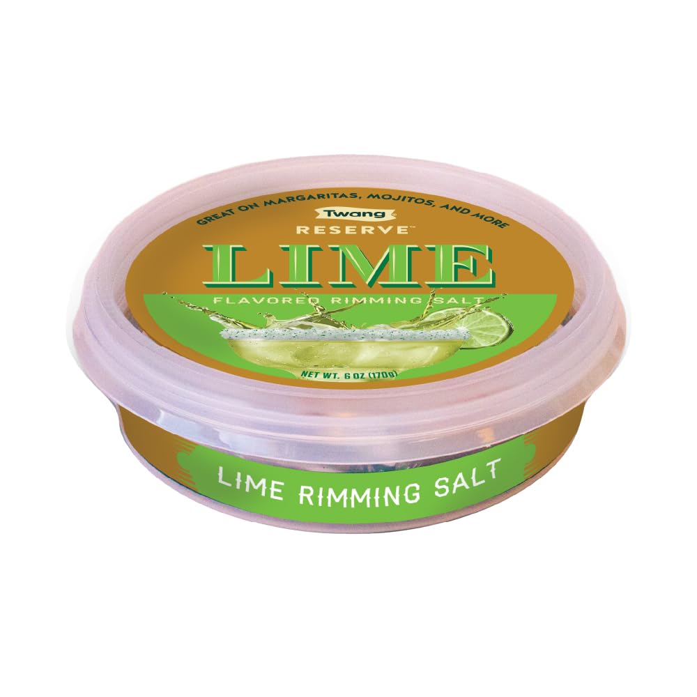 Amazon.com: Twang Lime Rimming Salt Tub, 6 Ounce Tub : Home & Kitchen