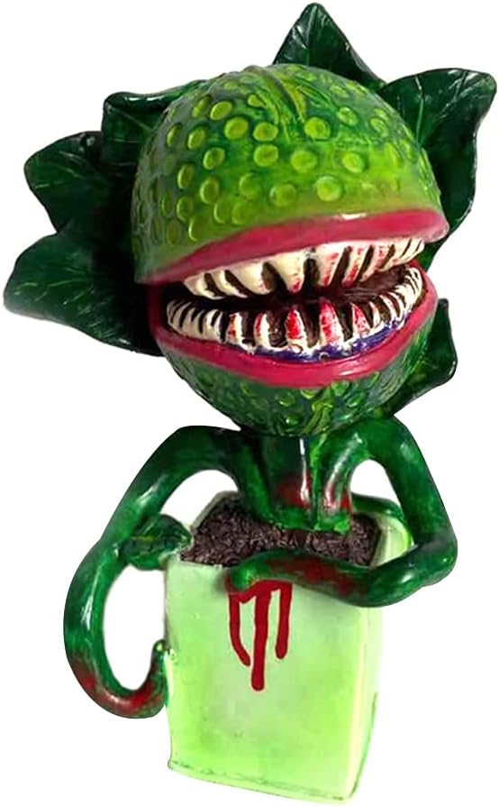 Amazon.com: BEOSOFLOY Horror Piranha Flower Halloween Garden Statue ...