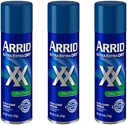 Amazon.com: ARRID XX Ultra Clear Anti-Perspirant Deodorant Spray, Ultra ...