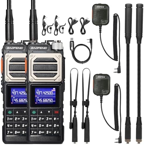 Amazon.com: BAOFENG UV-25 Tri-Power Ham Radio Handheld, 10W Long Range ...