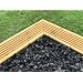 Doric Grey Rubber Safety Play Bark Mulch Chippings 20KG (50L) / Bag - 1 ...