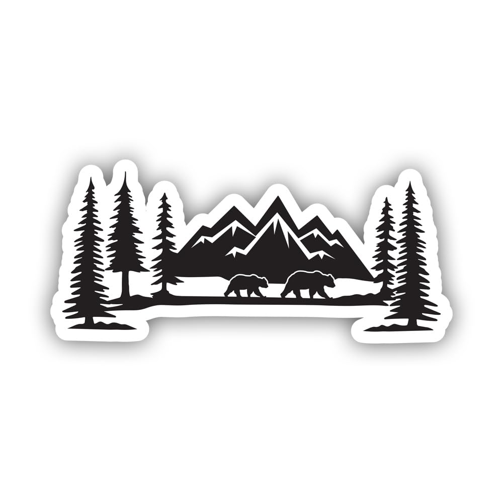 Amazon.com: fagraphix Mountain Life Sticker Decal - Self Adhesive Vinyl ...