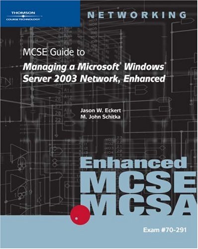 Amazon | Mcse Guide To Managing A Microsoft Windows Server 2003 Network ...