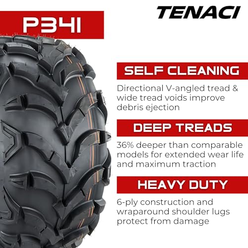 Tenaci Journey P341 6PR Tenaci Journey P341 pour VTT et VUTT | Pneu ...