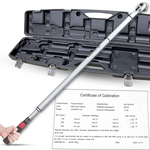 Snapklikcom Suzhi 5 Stars Level 34 Torque Wrench 600 Ft Lb Drive