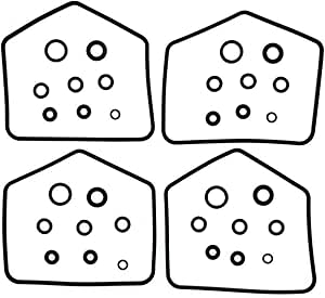 Amazon.com: 4-Pack Carburetor Carb Rebuild Repair Kits Replacement for Honda CB550F 1975-1977 ...