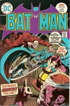 Batman #265 "Batman Appears to Fail to Stop Three Murders Plotted By a ...
