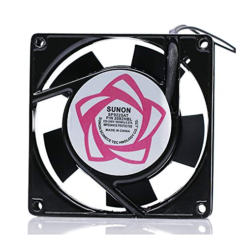 Amazon.com: for SUNON SF9225AT 9225 220V 9CM AC Cabinet Cooling Fan ...