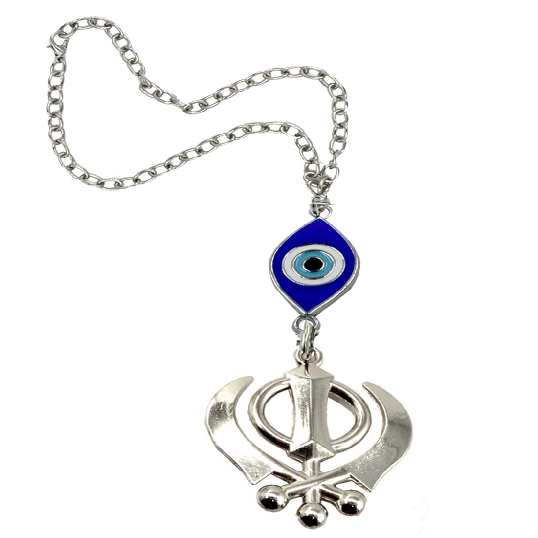 Buy AFH Panjabi Religious Charm Sikh Symbol Evil Eye Hanging for ...