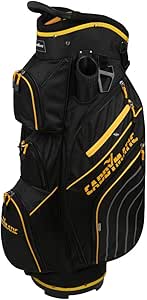 Caddymatic Golf Deluxe 14-Way Trolley Bag (Yellow) : Amazon.com.au ...