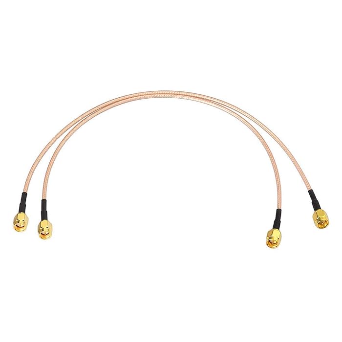 Buy Bingfu SMA Male to SMA Male RG316 Coaxial Jumper Cable 30cm 12 inch ...